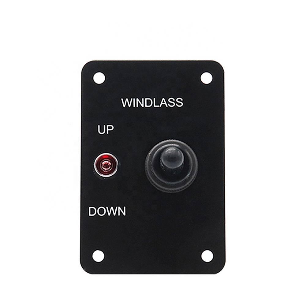 6 Gang Rocker Switch Panel with Overload Protector - Buy 6 Gang Rocker ...