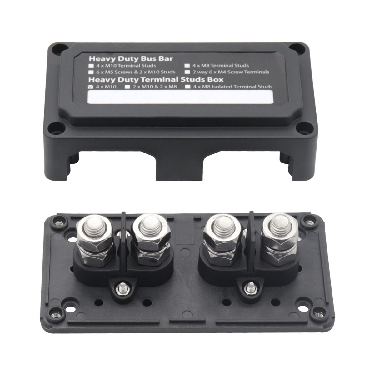 Wholesale Amomd 200A 4 Studs Heavy Duty Busbar Box - Buy Amomd 200A 4 ...