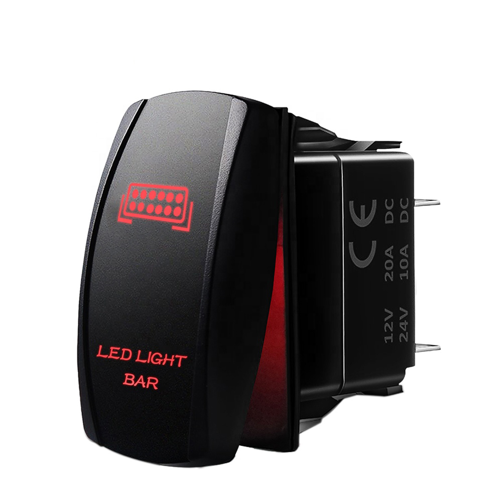 Custom Pattern 2 Lens 5 Pin Marine RV Laser Etching Carling Style ...