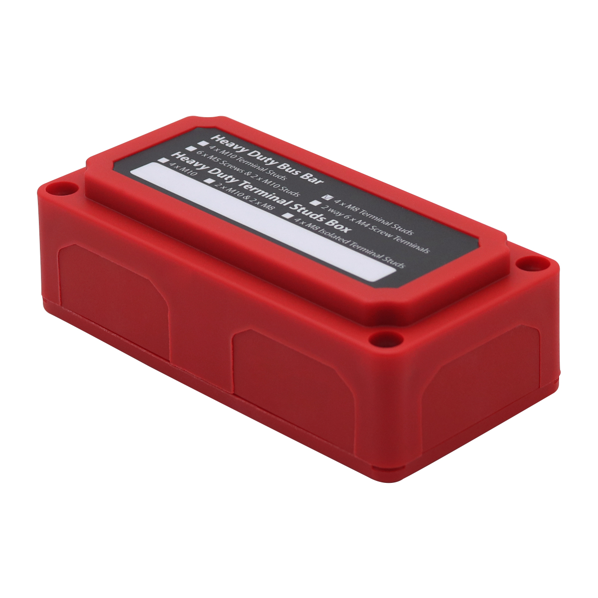 Amomd 300A Red Heavy Duty Copper Busbar Box - Buy Amomd 300A Busbar Box ...