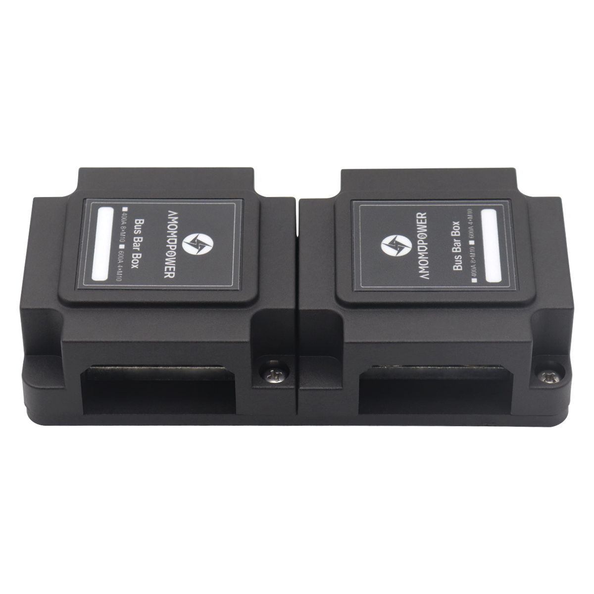 Wholesale Amomd 600A Positive and Negative Busbar Black 2*2 M10 Studs ...